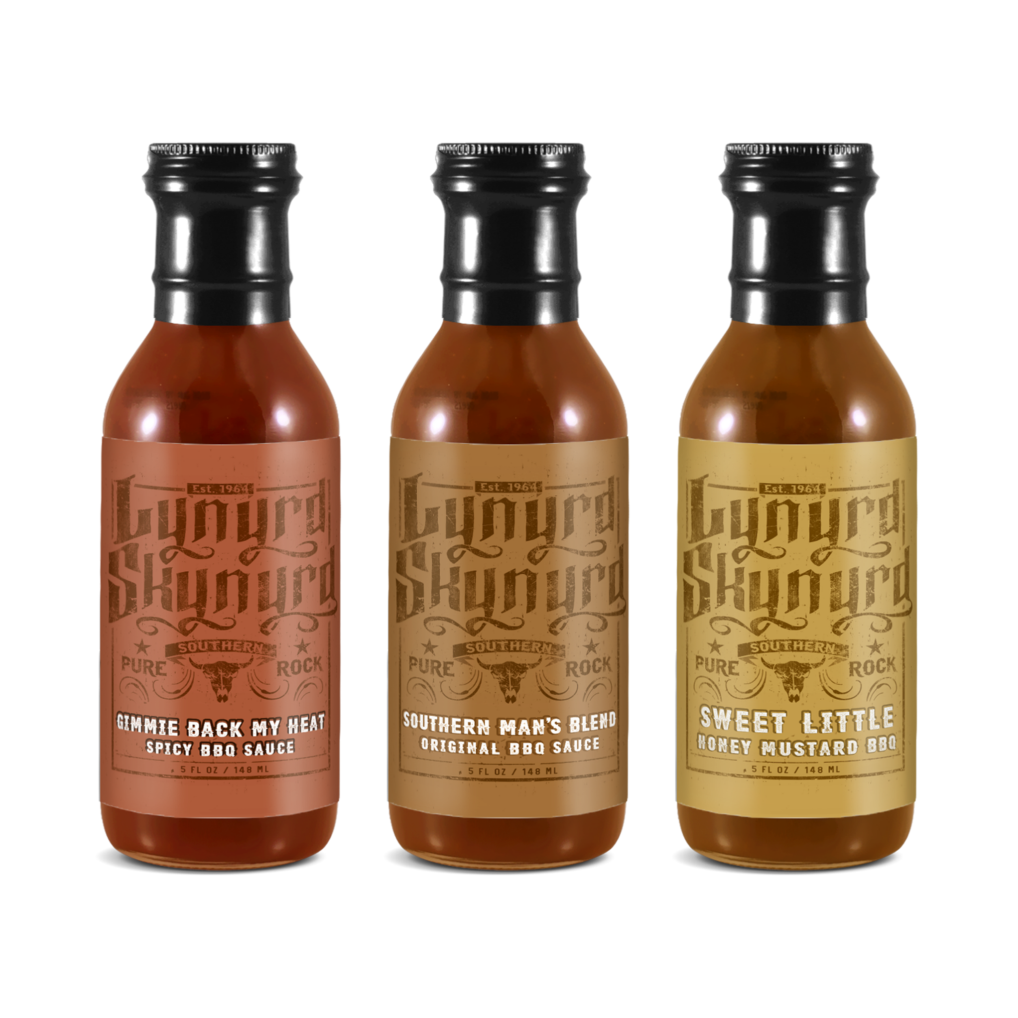 Lynyrd Skynyrd BBQ Sauce 3-Pack — BuyAmerican