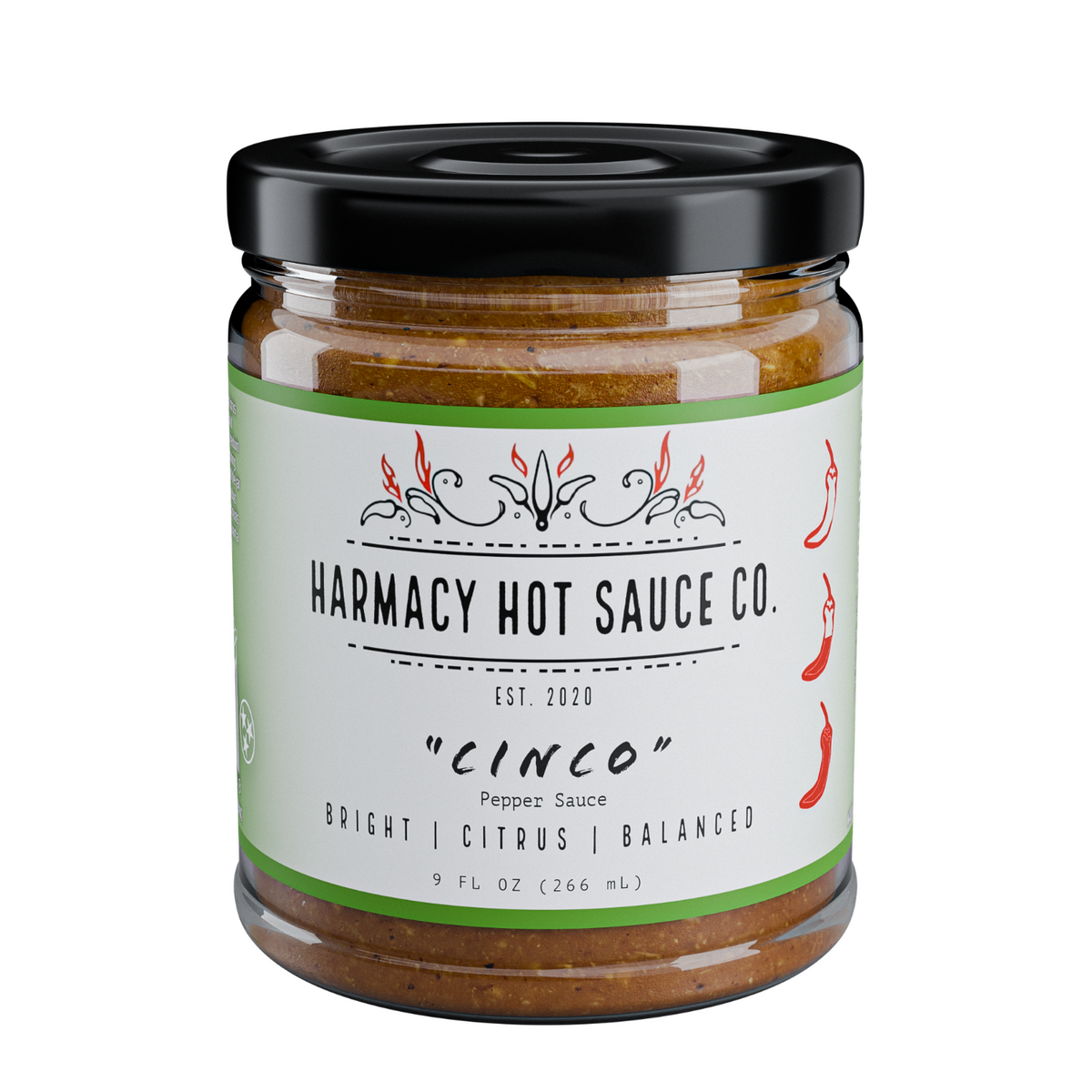 Cinco - Tomatillo & Clementine Pepper Sauce (9oz) — BuyAmerican